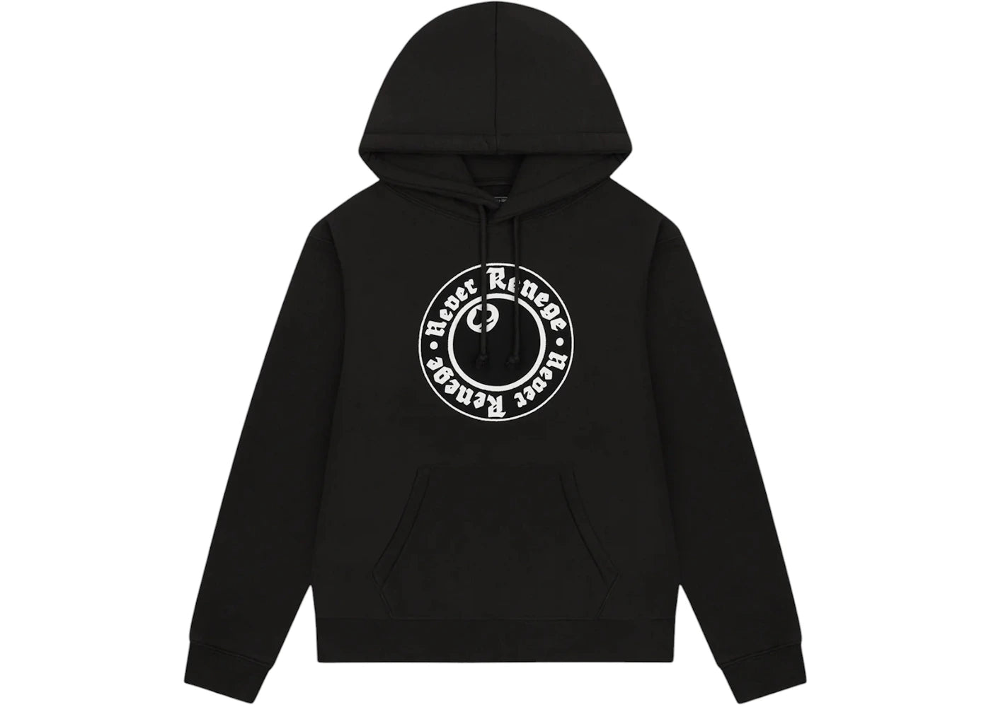 Denim Tears x Stussy Never Renege Hoodie Black – HEAT OF°