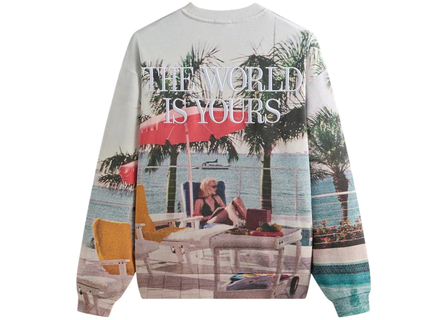Kith x Scarface Tony Miami Vintage Crewneck Multicolor Herren – HEAT OF°