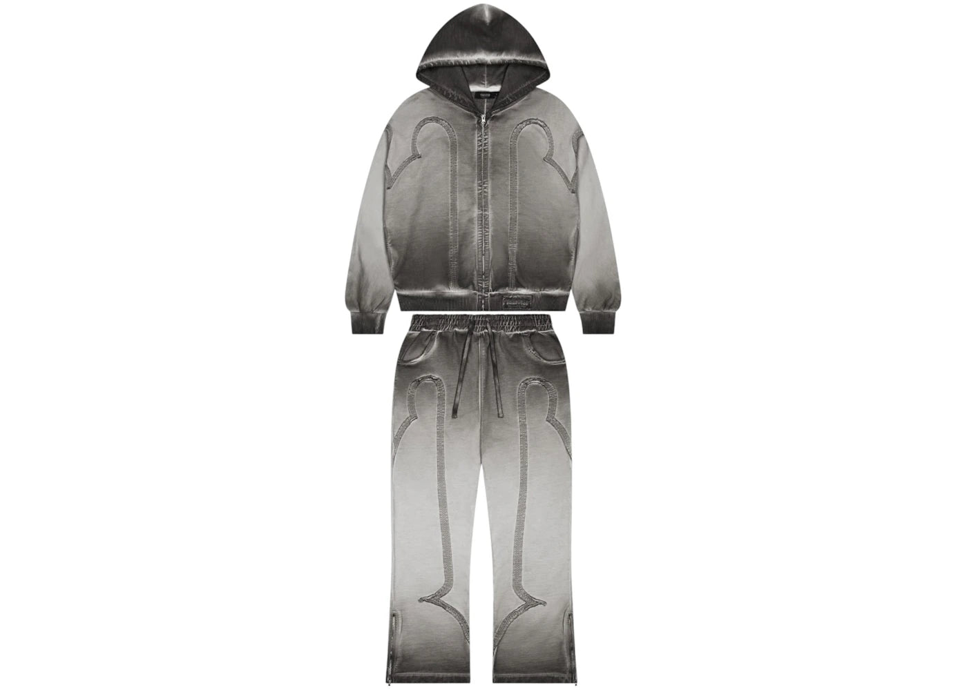 Trapstar Irongate Seam Tracksuit Black Streetwear Set – HEAT OF°